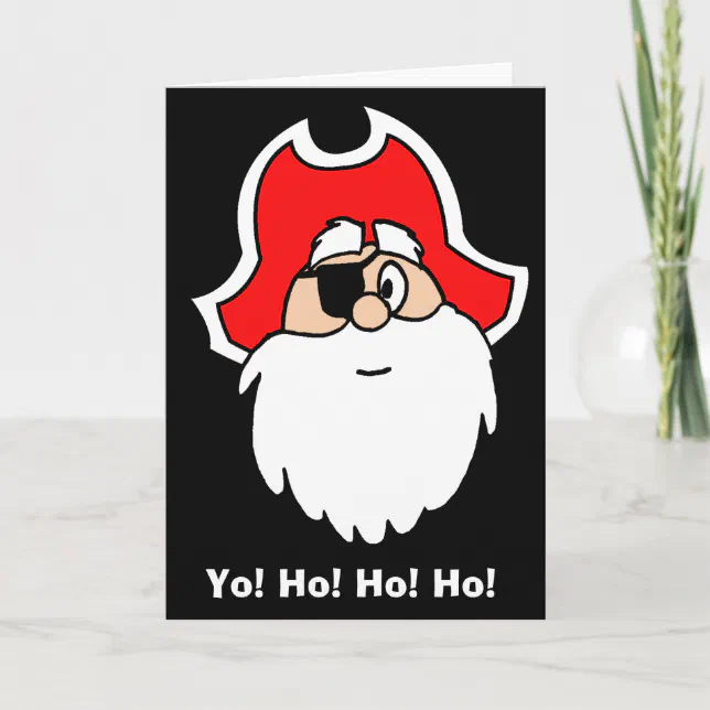 Yo! Ho! Ho! Ho! Christmas Card | Zazzle