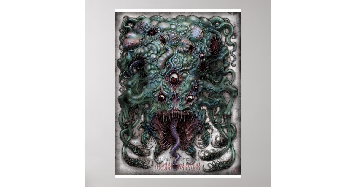 Yog-Sothoth 18x24 Poster | Zazzle