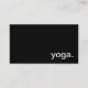 Yoga Business Card | Zazzle