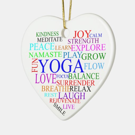 Yoga Christmas Ornaments | Zazzle