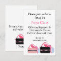 Yoga Class Invitation | Zazzle