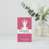 Yoga Custom Business Card | Zazzle