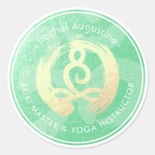 Yoga Instructor Life Coach Meditation Pose Zen OM Classic Round Sticker ... Yoga Instructor Life Coach Meditation Pose Zen OM Classic Round Sticker ...