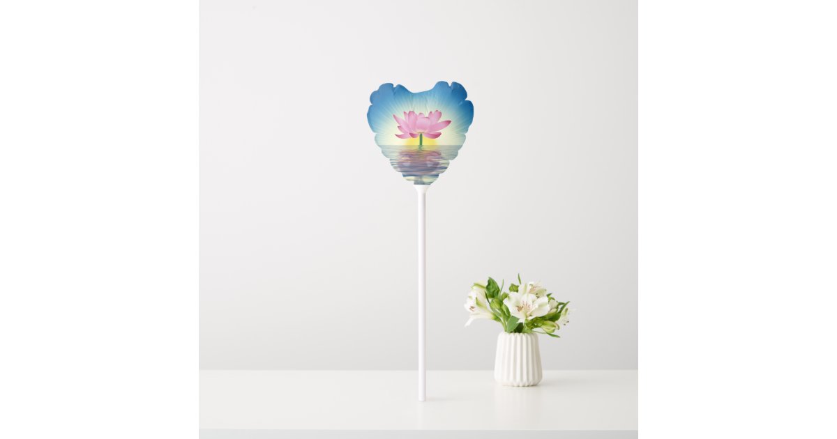 Yoga Lotus Balloon | Zazzle