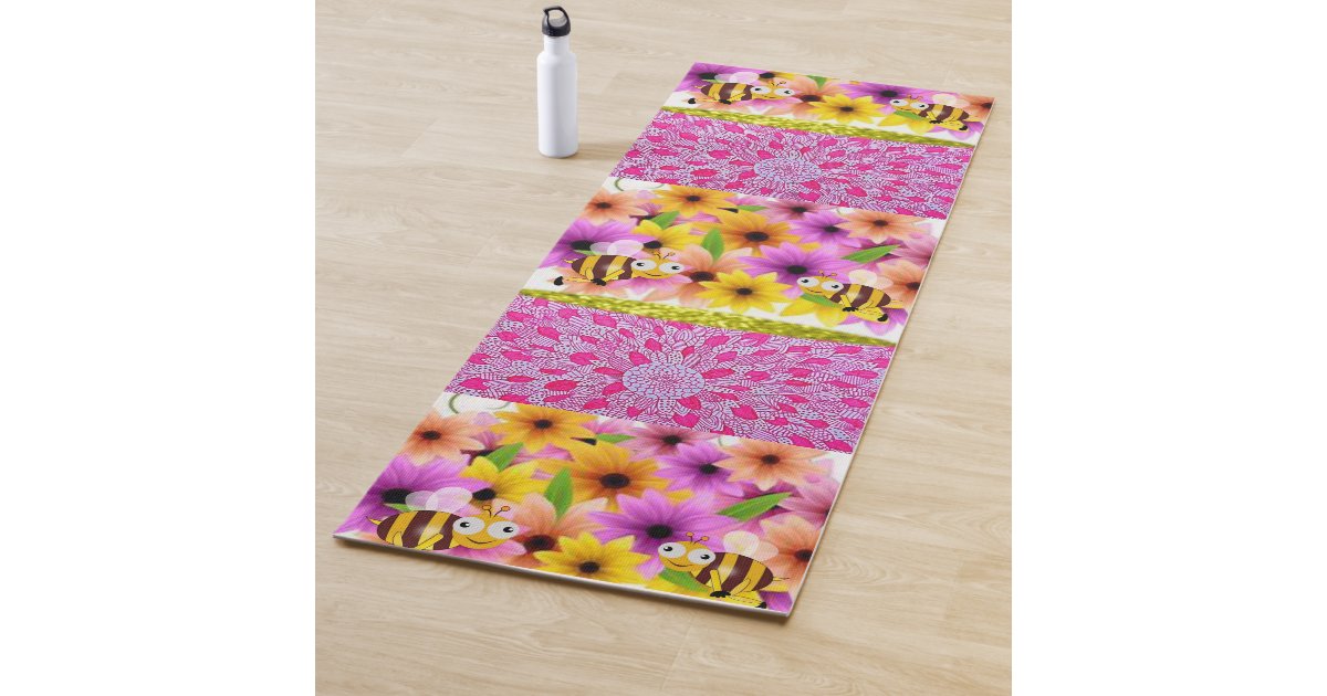 Yoga Mats Bumblebee | Zazzle