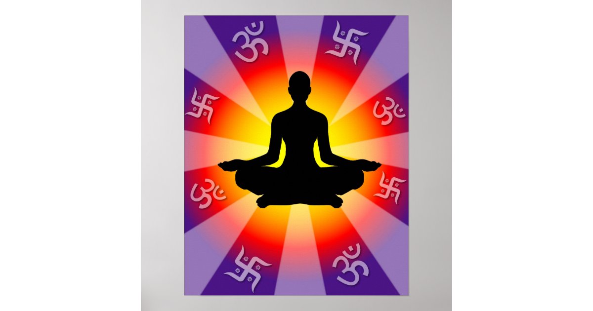 Yoga - Meditation Poster | Zazzle