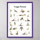 Yoga Pick a Pose Brain Break Poster (Blue) | Zazzle