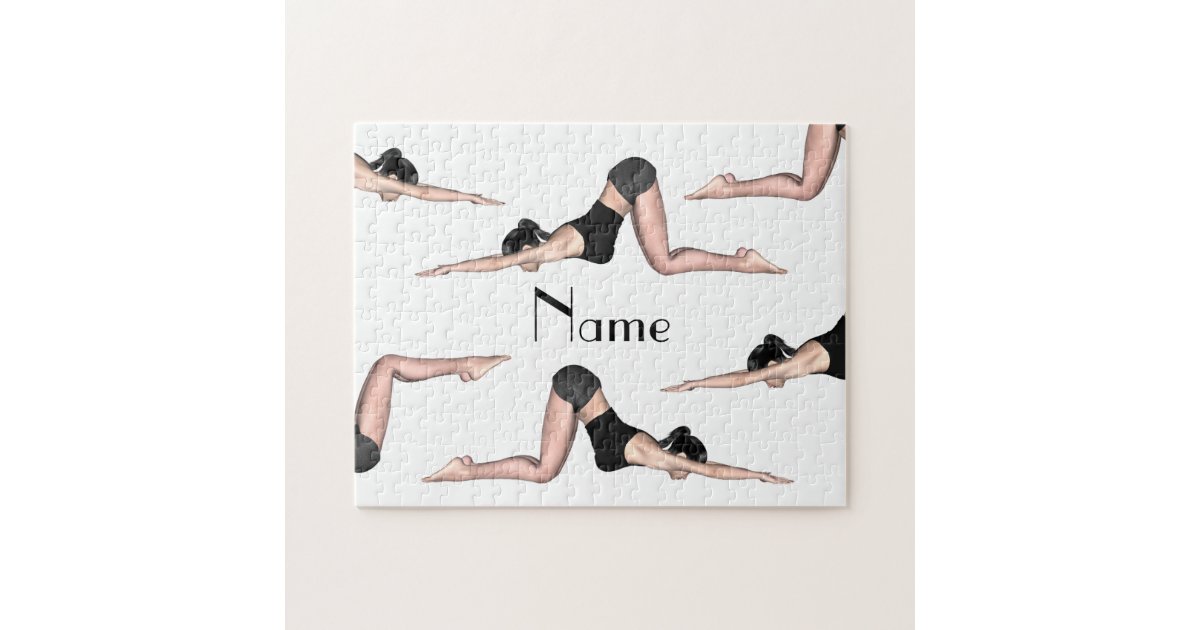 Yoga Poses Thunder_Cove Jigsaw Puzzle | Zazzle