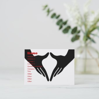 Yoga Yoni Mudra Business Card | Zazzle