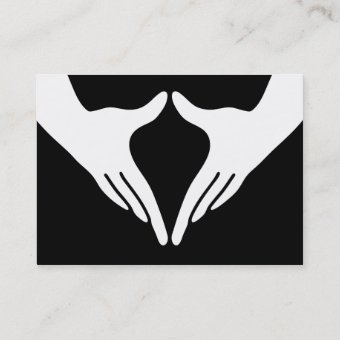 Yoga Yoni Mudra Business Card | Zazzle