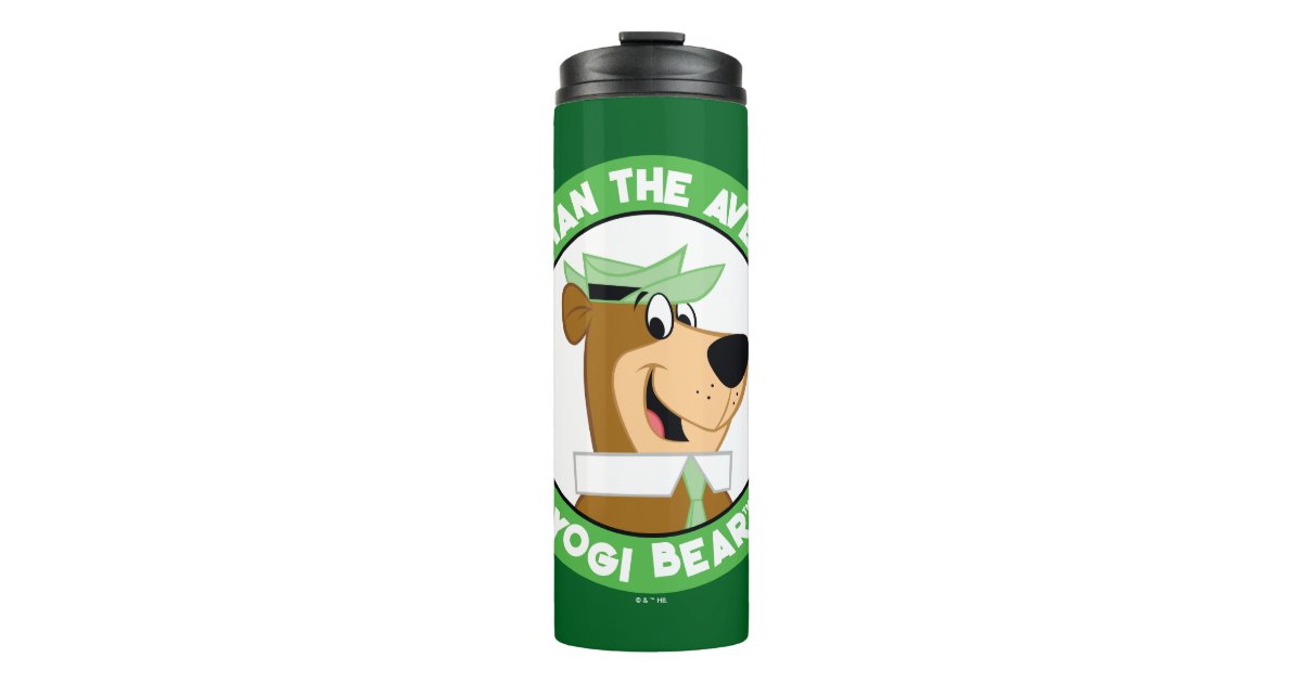 Yogi Bear Smiling Portrait Thermal Tumbler | Zazzle