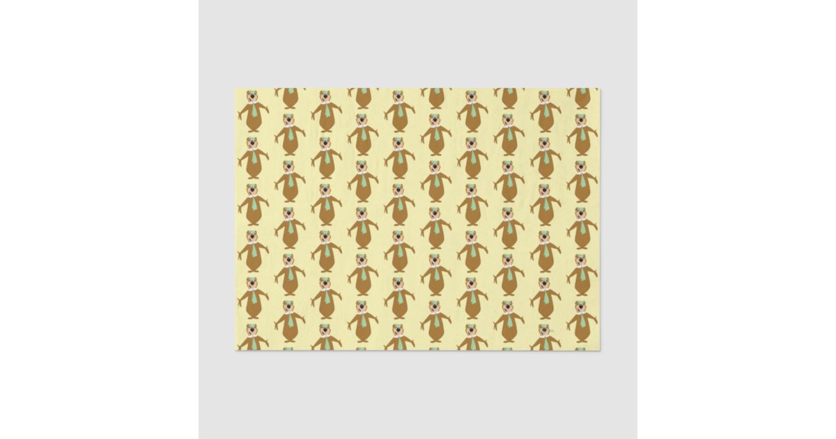 Yogi Bear Welcome Tissue Paper | Zazzle