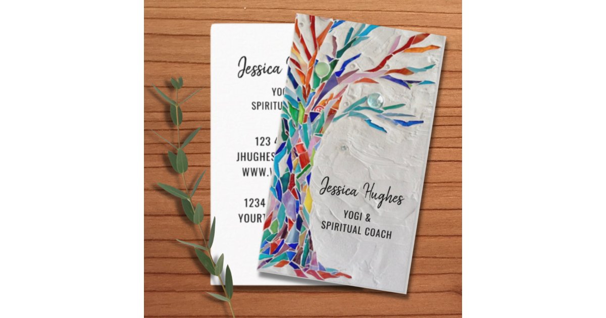 Yogi Spiritual Coach Business Card | Zazzle