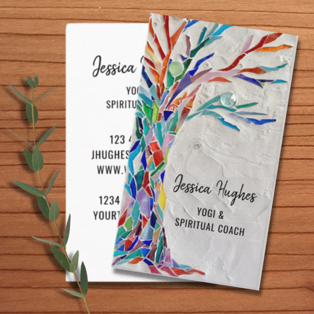 Yogi Spiritual Coach Business Card | Zazzle