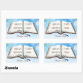 Yom Kippur Rectangular Sticker | Zazzle