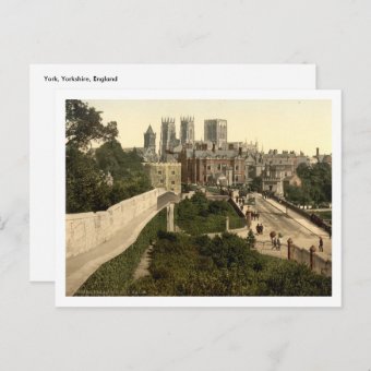 York I, Yorkshire, England Postcard | Zazzle