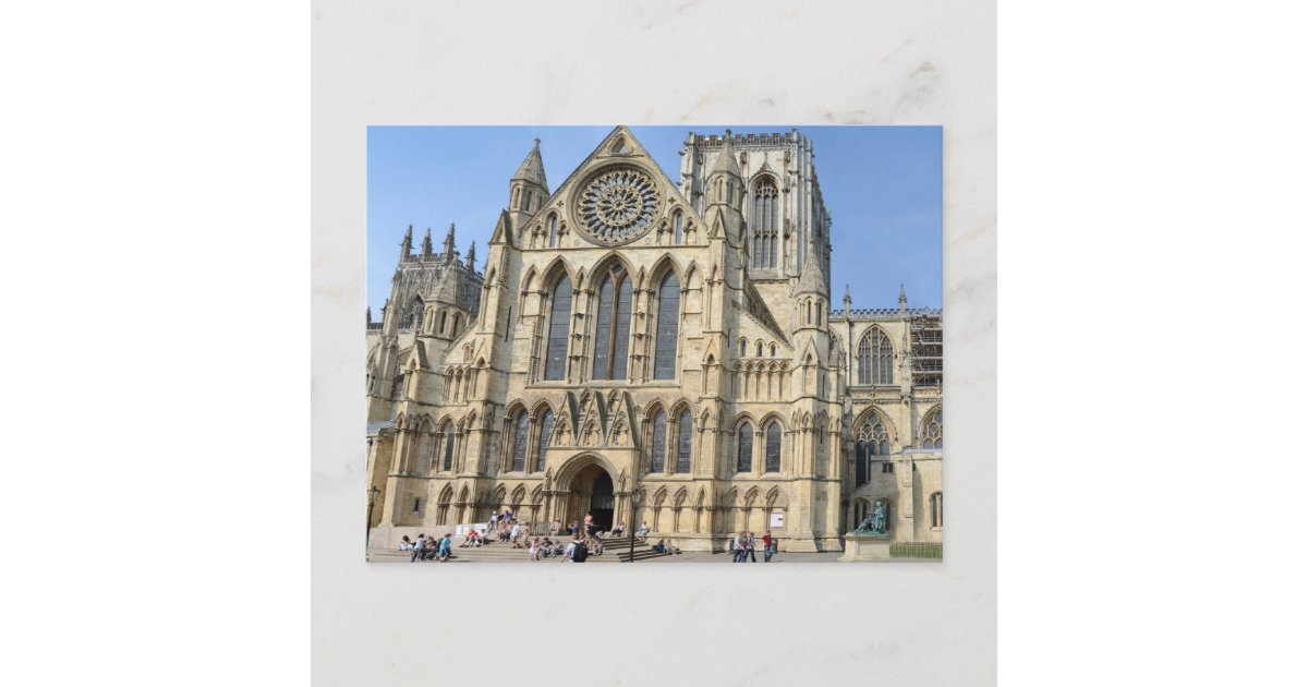 York Minster Cathedral Postcard | Zazzle