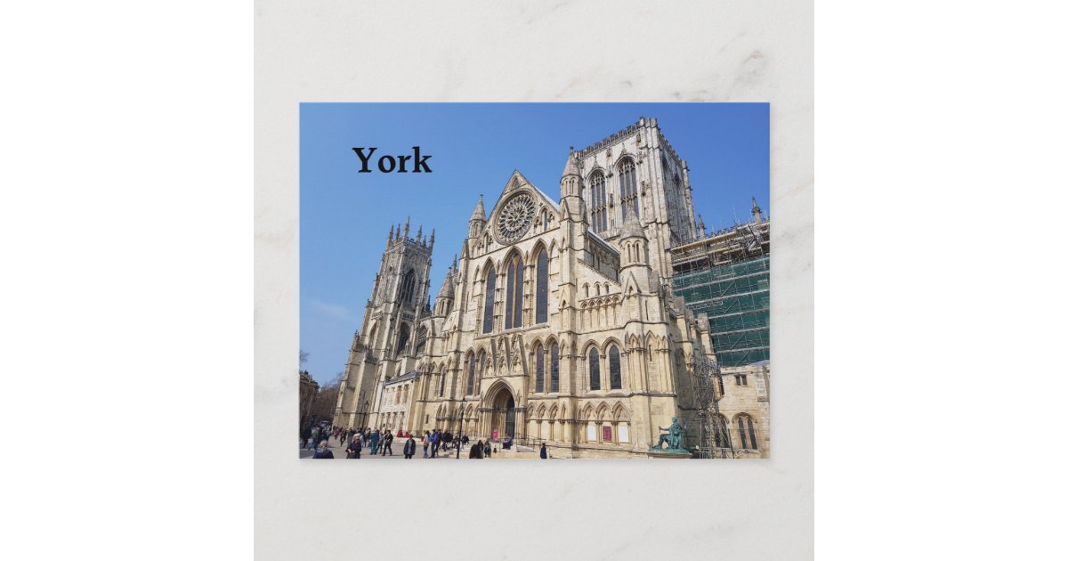 York Minster Postcard | Zazzle