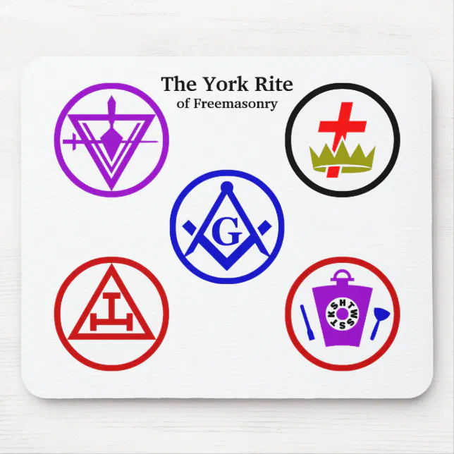 York Rite Mousepad | Zazzle