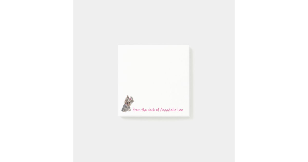 Yorkie Notes | Zazzle