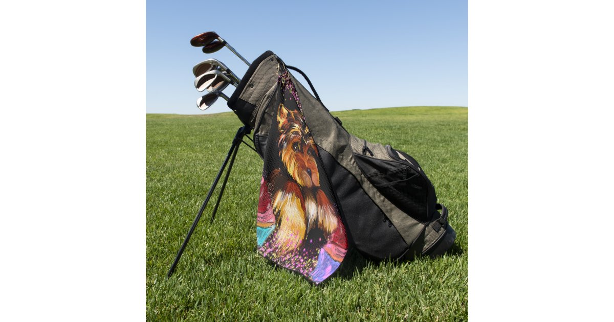 Yorkie Poo Golf Towel | Zazzle