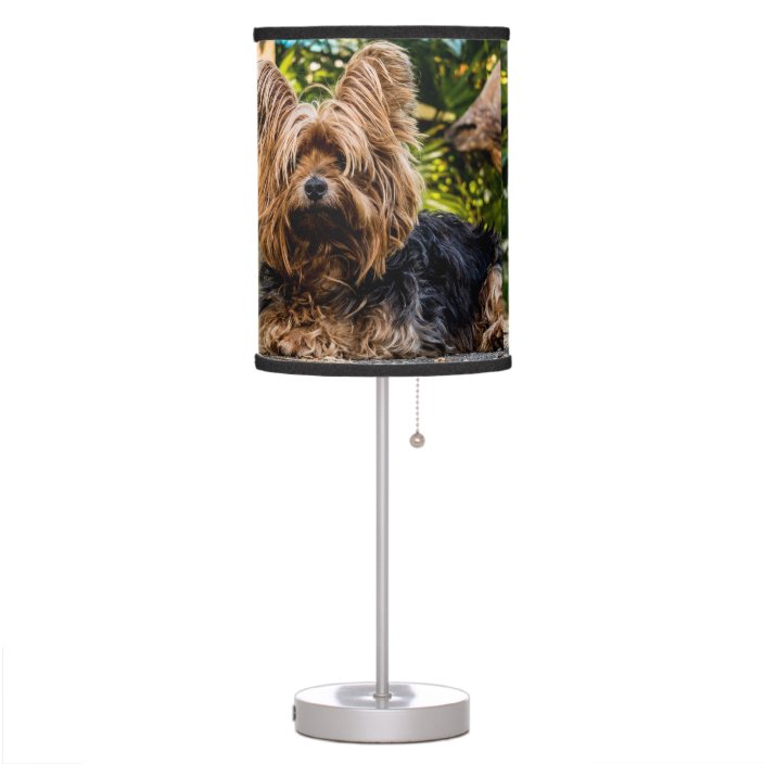 Yorkie Table Lamp | Zazzle.com