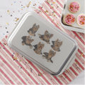 Yorkies Cake Pan | Zazzle