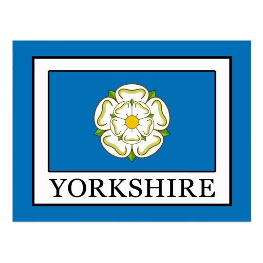Yorkshire County England Postcard | Zazzle.com