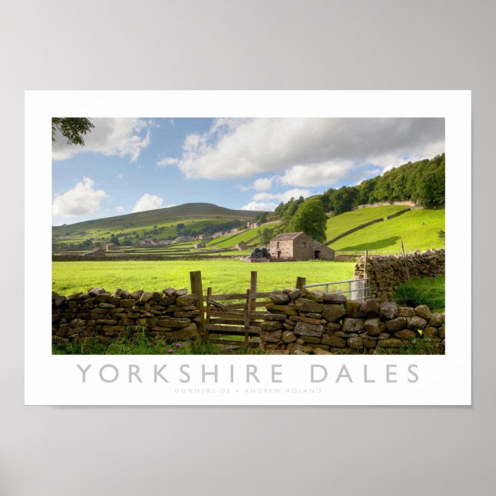 Yorkshire Dales Poster | Zazzle.com