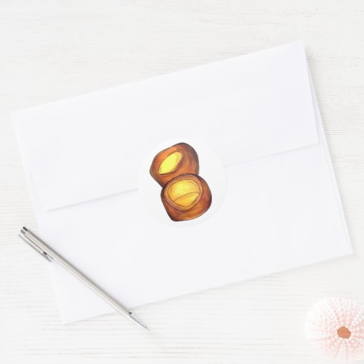 Yorkshire Pudding Sunday Roast UK British Food Classic Round Sticker ...