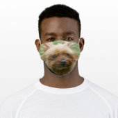 Yorkshire terrier dog face mask cover | Zazzle