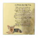 Yorkshire Terrier Dog Friend Poem Tile | Zazzle