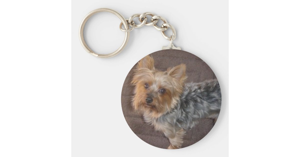 Yorkshire Terrier keychain | Zazzle