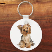 Yorkshire Terrier - Yorkie Puppy Dog Keychain | Zazzle