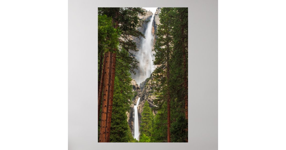 Yosemite Falls, California Poster | Zazzle