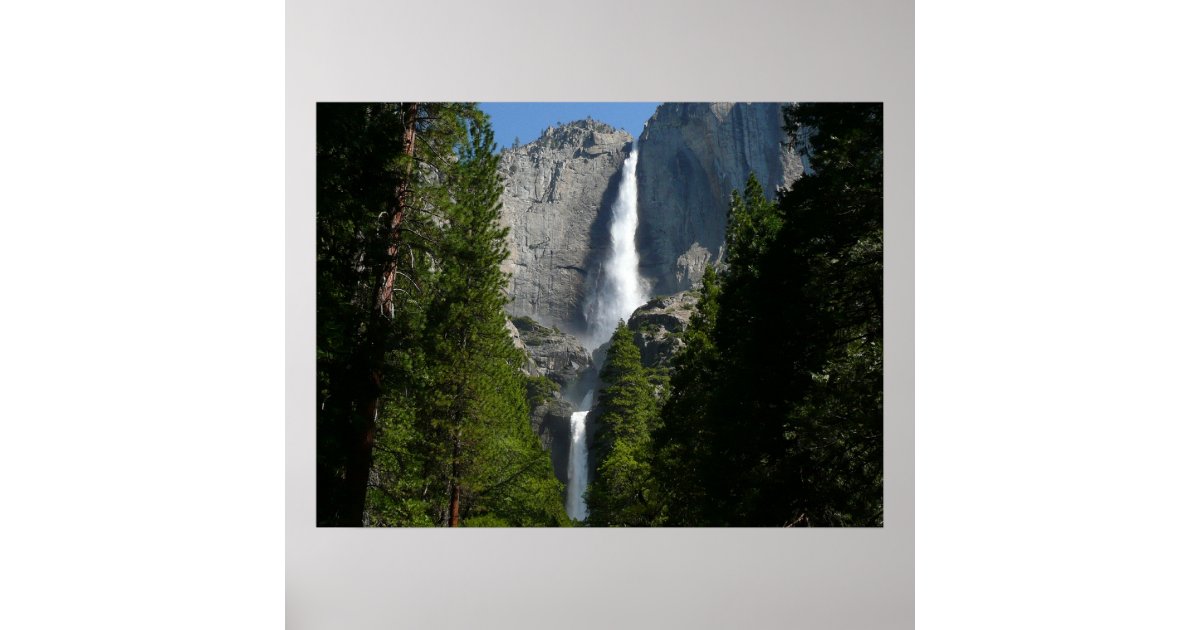 Yosemite Falls II from Yosemite National Park Poster | Zazzle
