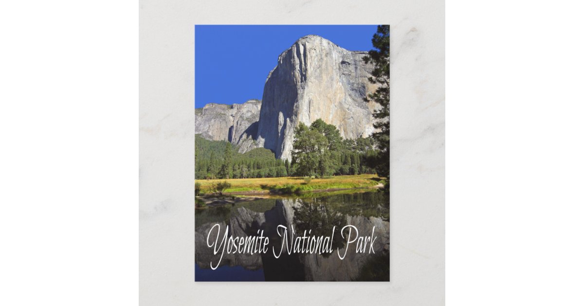 Yosemite National Park, California Post Card | Zazzle