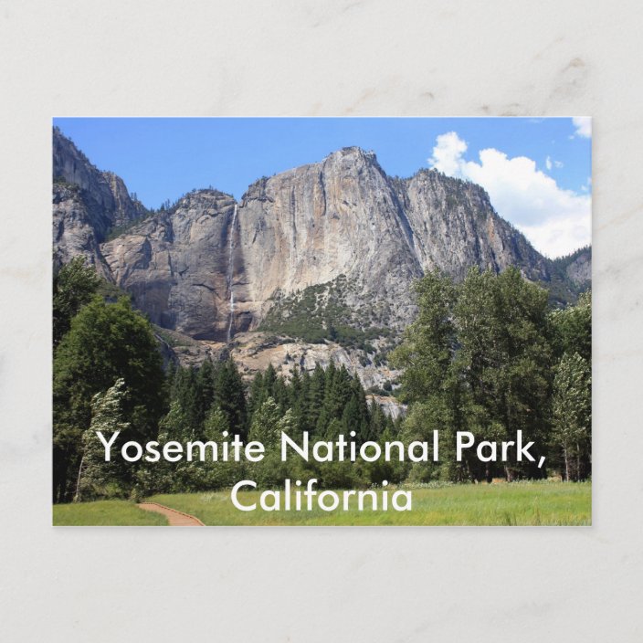 Yosemite national park, California Postcard | Zazzle.com