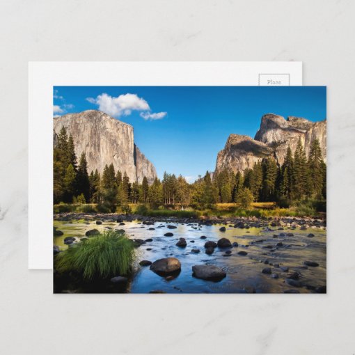 Yosemite National Park, California Postcard | Zazzle