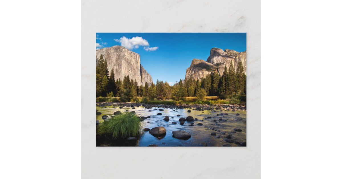 Yosemite National Park, California Postcard | Zazzle