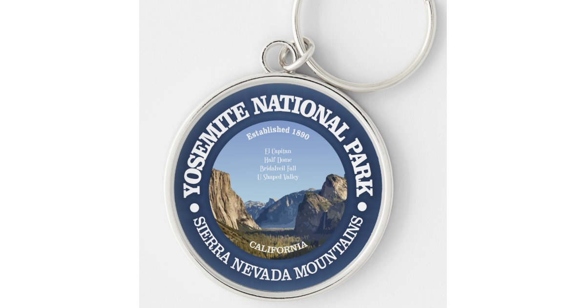 Yosemite National Park Keychain | Zazzle