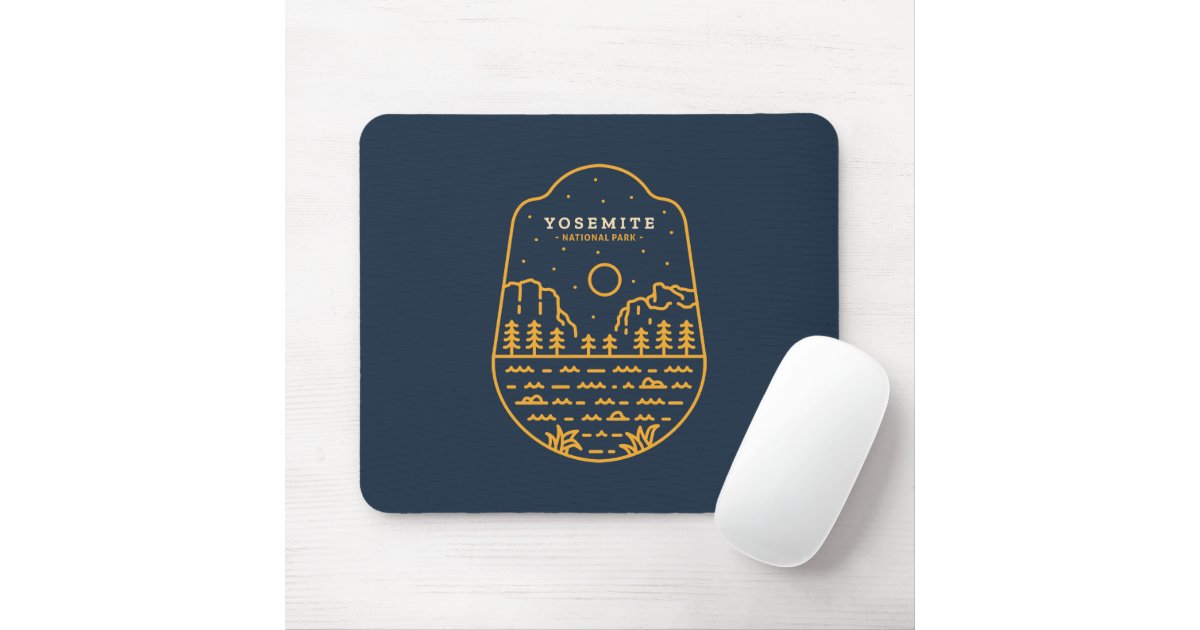 Yosemite National Park Mouse Pad | Zazzle