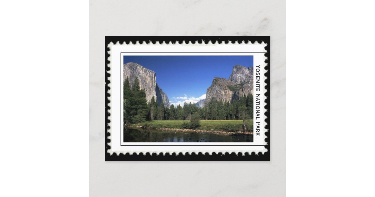 Yosemite National Park Postcard | Zazzle