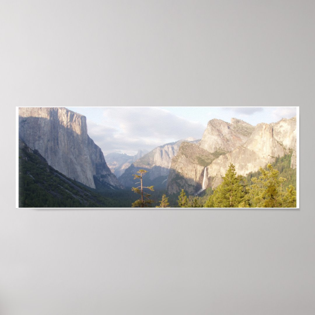 Yosemite Panorama Poster | Zazzle