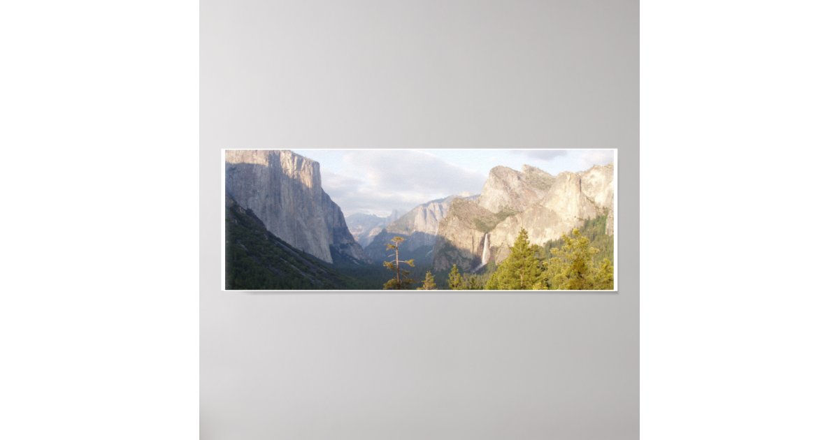 Yosemite Panorama Poster | Zazzle