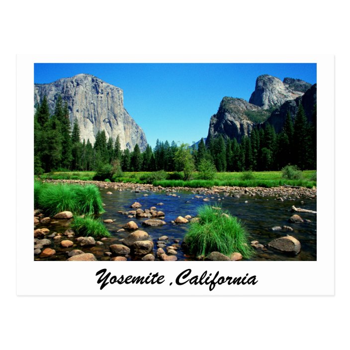 Yosemite Postcard | Zazzle.com