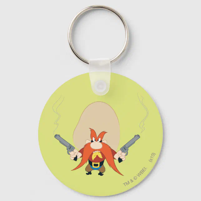 Yosemite Sam Back Off Keychain | Zazzle