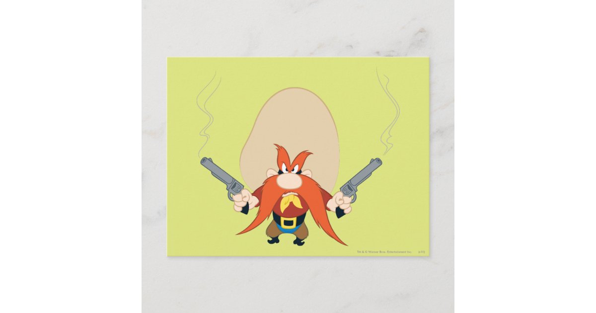 Yosemite Sam Back Off Postcard | Zazzle