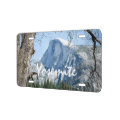 Yosemite text Photo of Yosemite's Half Dome License Plate | Zazzle