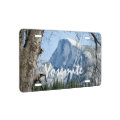 Yosemite text Photo of Yosemite's Half Dome License Plate | Zazzle